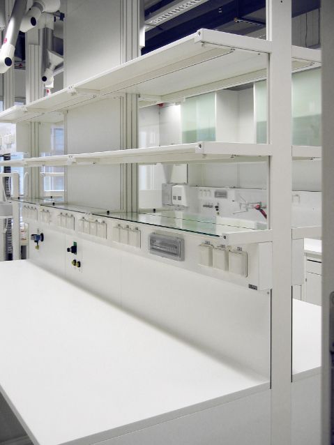 Novartis Campus WSJ-153 Basel - Labor-Systeme von Renggli AG